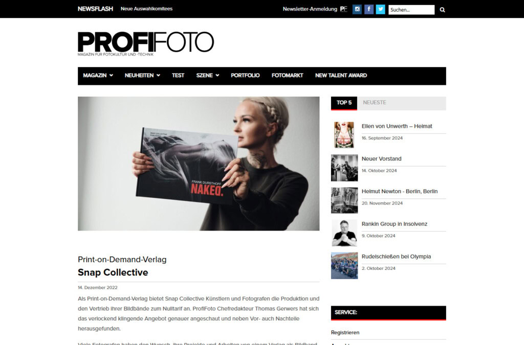 Press - Snap Collective